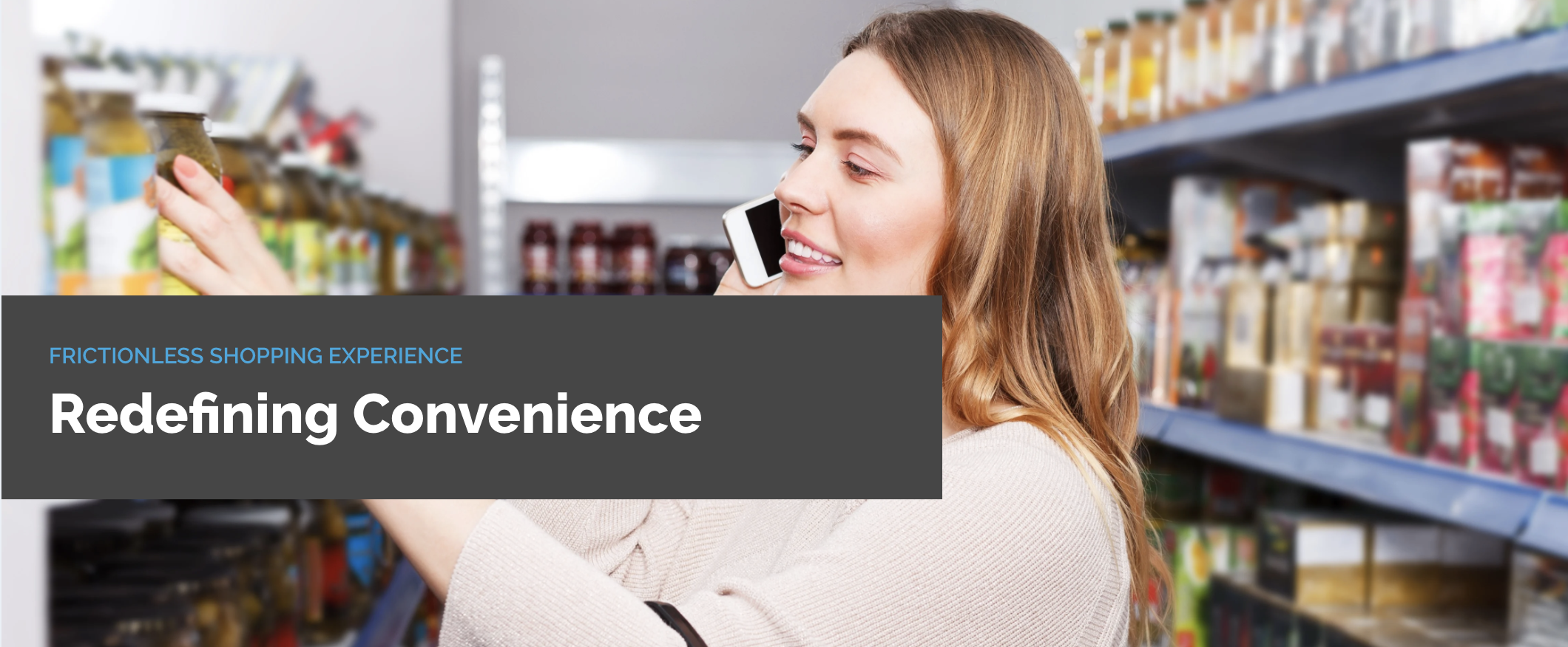 Frictionless Shopping Experience | Convenience, Redefined Infographic